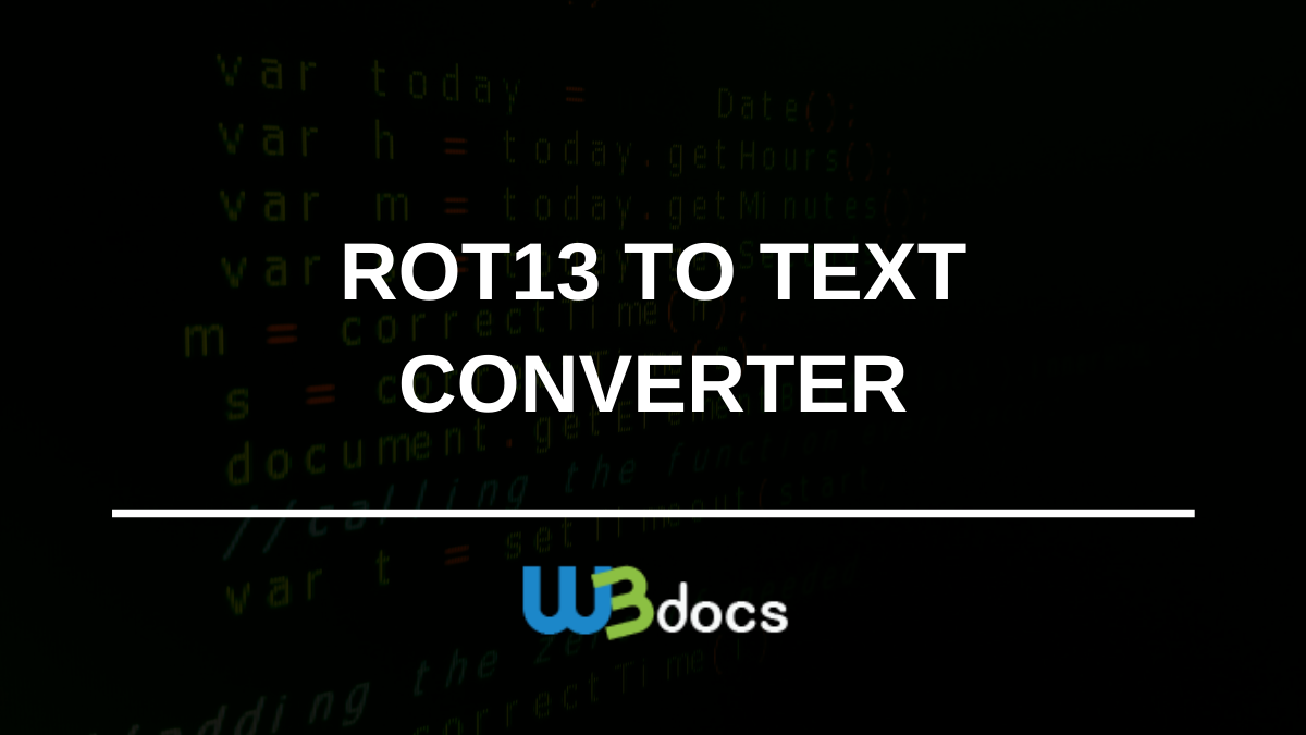 Conversor de Rot13 a Texto - Descodifica Rot13 Fácilmente